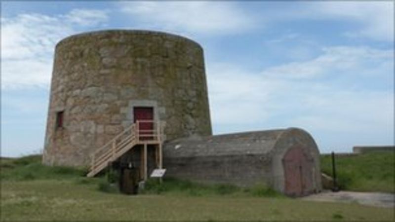 Jersey Heritage converts forts into stone holiday huts - BBC News