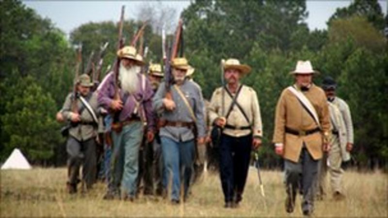 US Civil War 150th anniversary: How US remains divided - BBC News