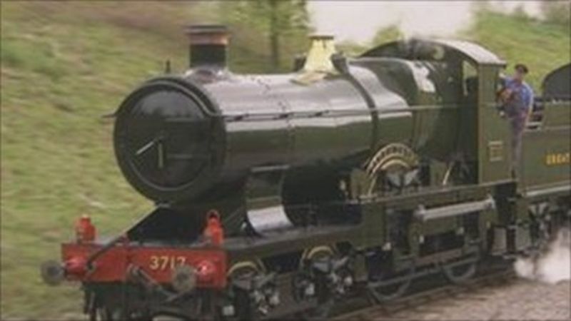 Restored steam train back in service for first time in 50 years - BBC News