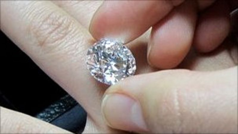 At the heart of Russia's diamond industry - BBC News