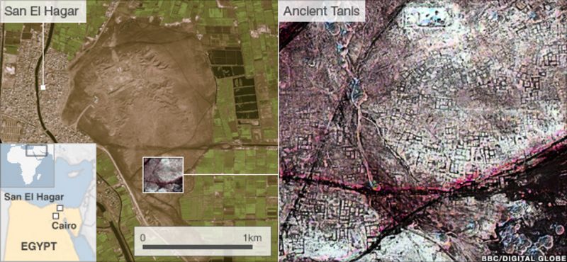 Egyptian pyramids found by infra-red satellite images - BBC News