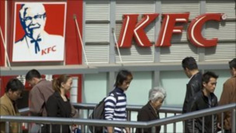 Strong KFC sales in China lift profits at Yum Foods - BBC News
