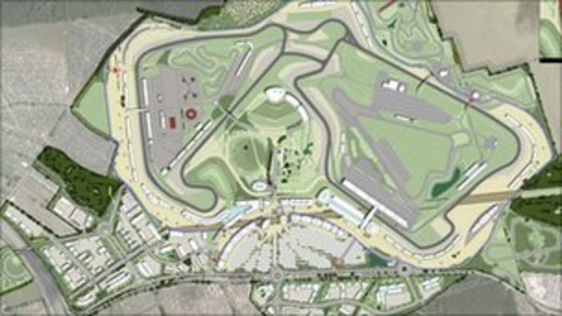 Expansion plans continue for the Silverstone circuit - BBC News