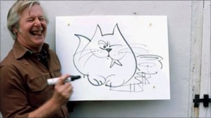 Tony Hart's 'art out of anything' passed on by daughter - BBC News