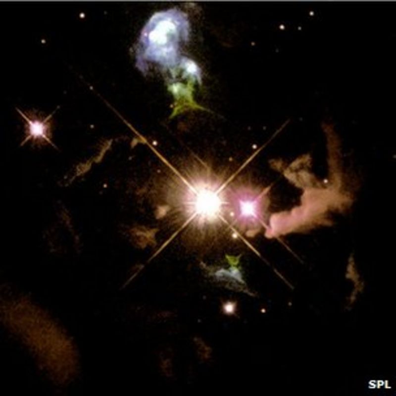 Stars concoct complex molecules - BBC News