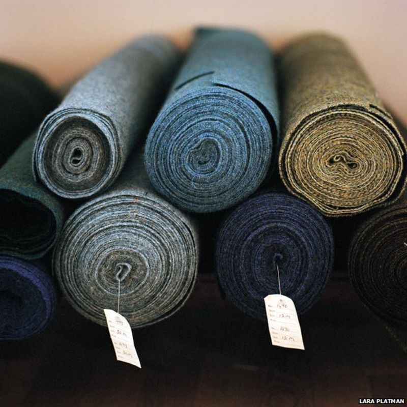 Harris Tweed: 100 years of the Orb - BBC News