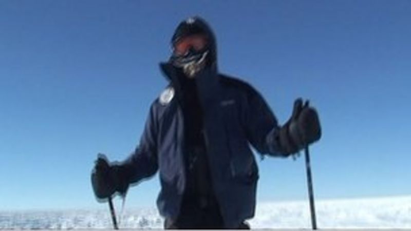 Mark Pollock faces his biggest challenge yet - BBC News