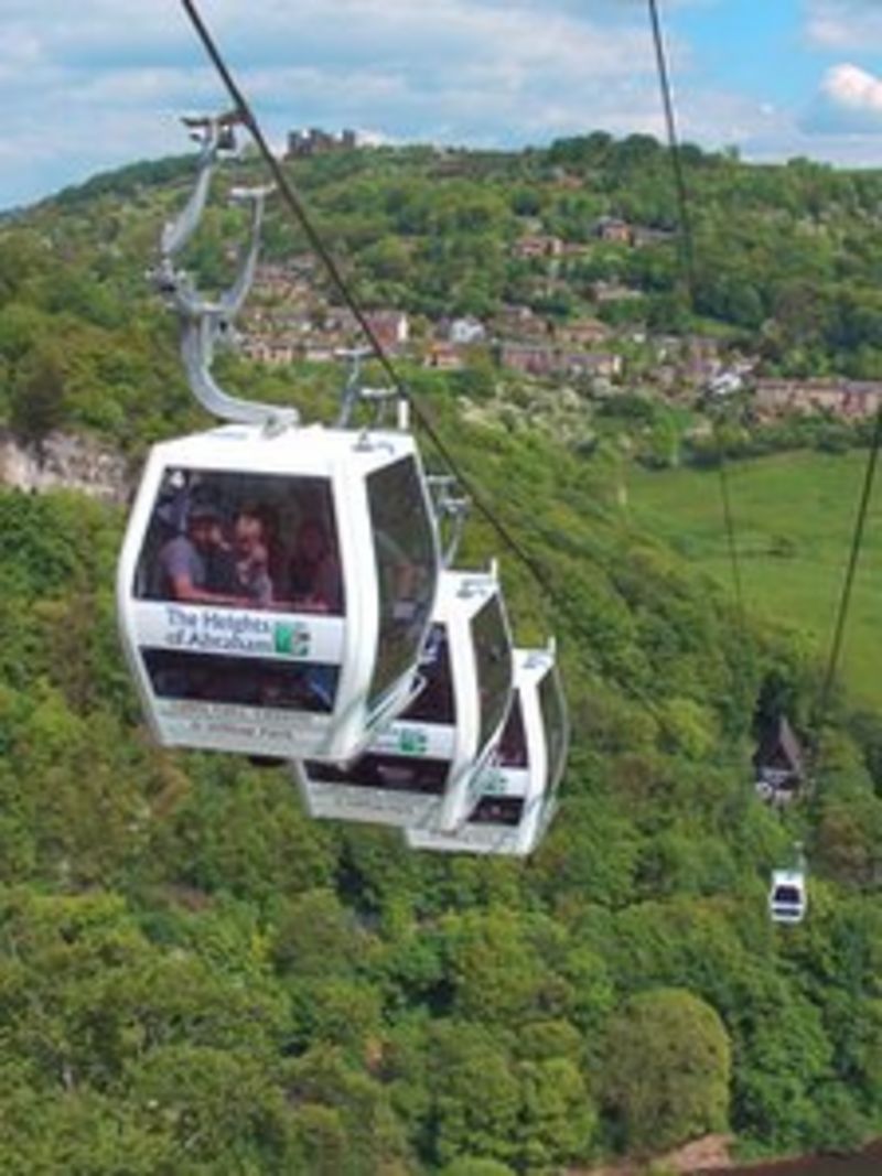 London 2012: Olympic torch to ride Derbyshire cable car during relay ...