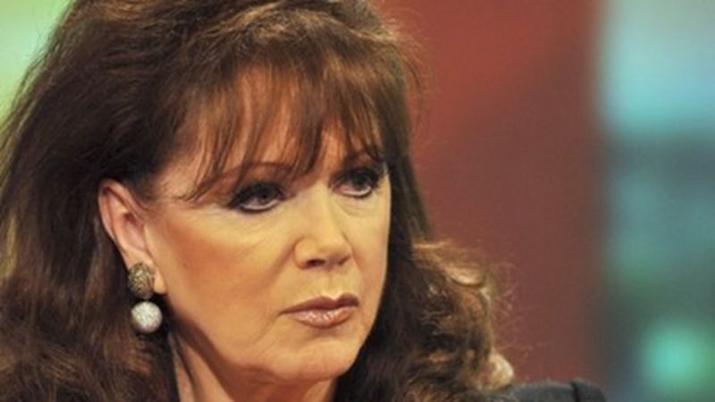 Novelist Jackie Collins dies aged 77 - BBC News