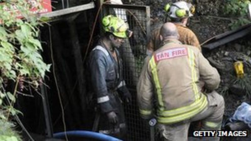 Coping with tragedy: 100 years of Mines Rescue Service - BBC News