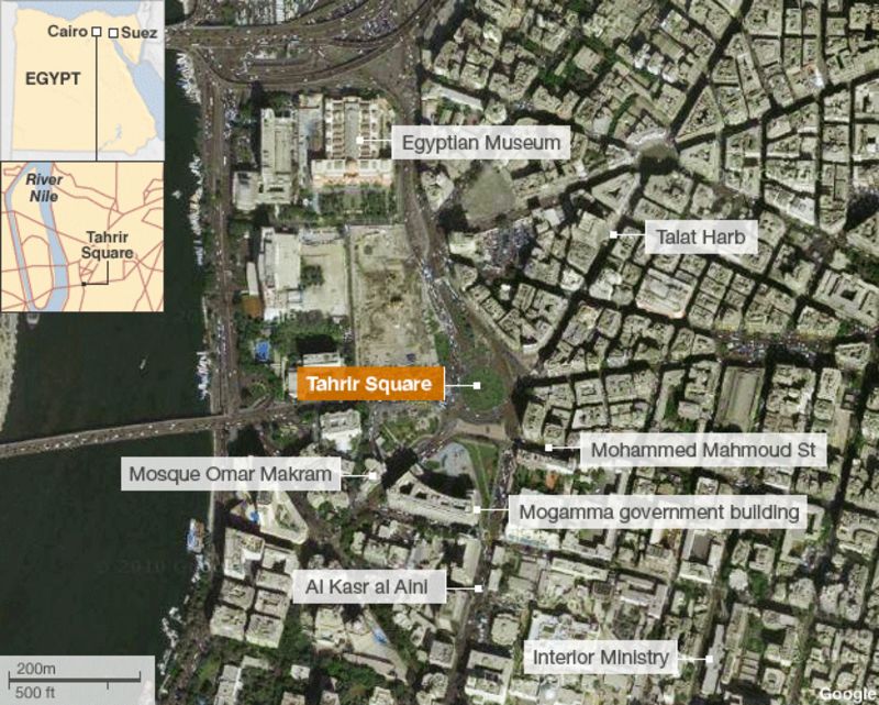 Tahrir Square's place in Egypt's history - BBC News