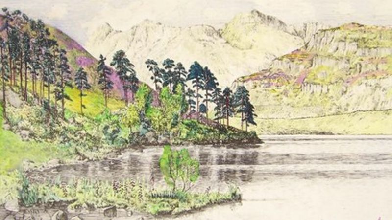 Alfred Wainwright's Lake District landscapes 'captured' - BBC News