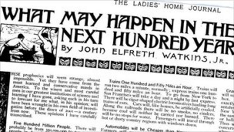 Ten 100-year predictions that came true - BBC News