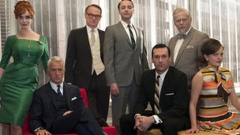 Mad Men scores record US ratings - BBC News