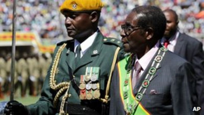'Healthy' Mugabe presides over Zimbabwe independence - BBC News