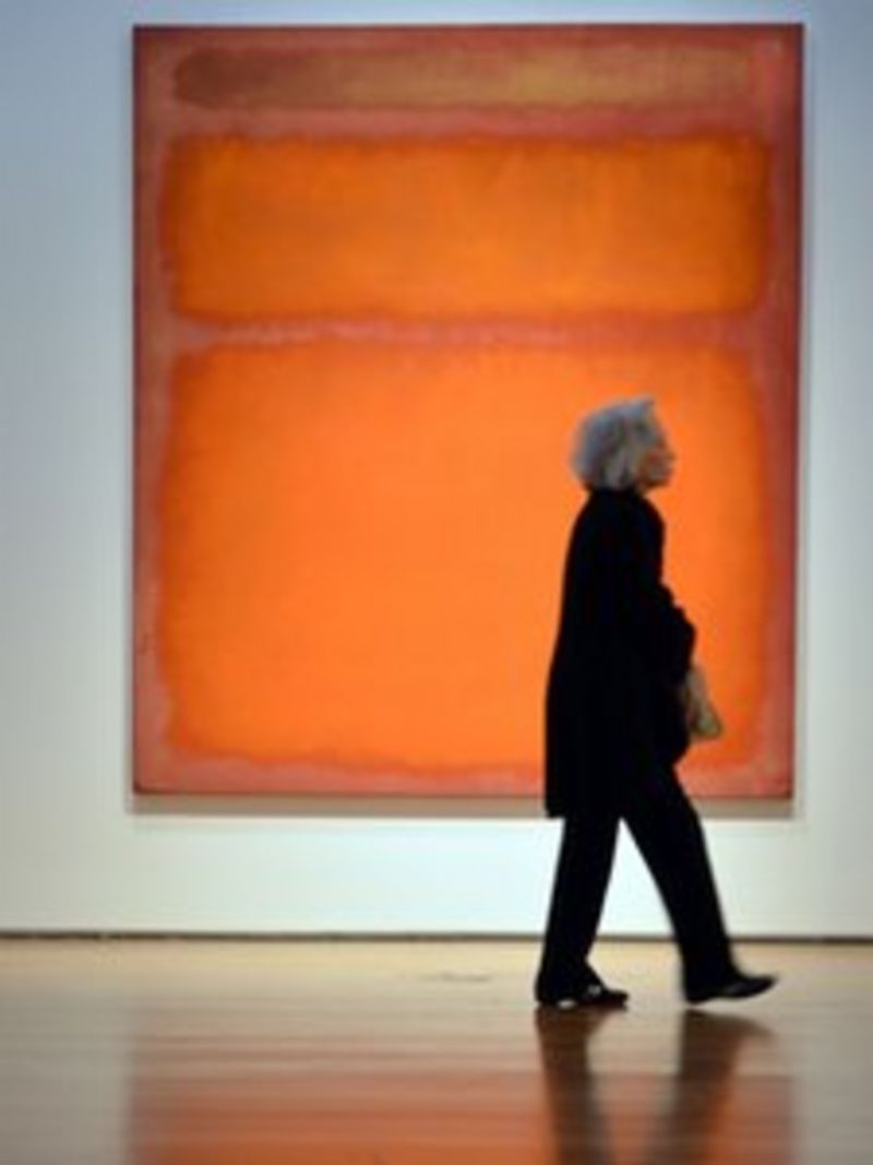Mark Rothko work sold for record $86.9m at auction - BBC News
