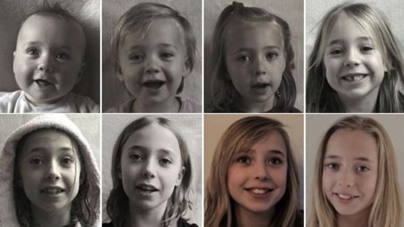 The baby time-lapse trend - BBC News