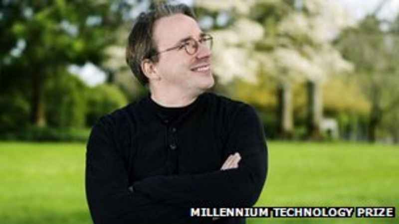 Linux creator Linus Torvalds shares Millennium Technology Prize - BBC News