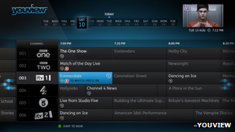 YouView internet TV service launches in UK - BBC News
