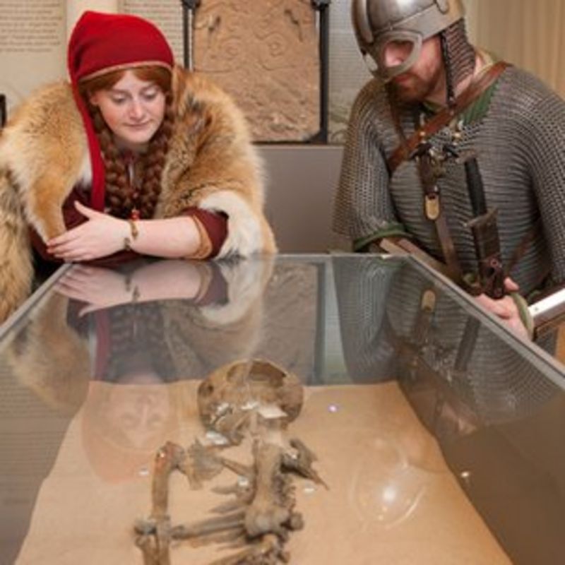 Viking burials explored at Valhalla exhibition in York - BBC News