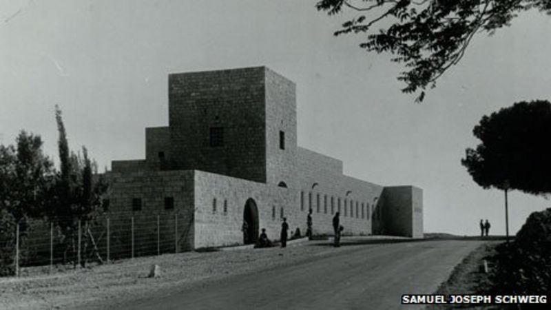 Charles Tegart and the forts that tower over Israel - BBC News