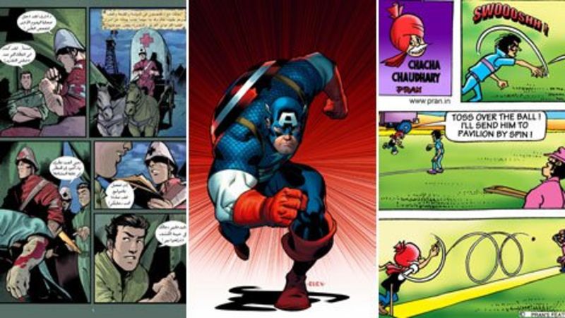 Collaboration seven: Making a comic book - BBC News