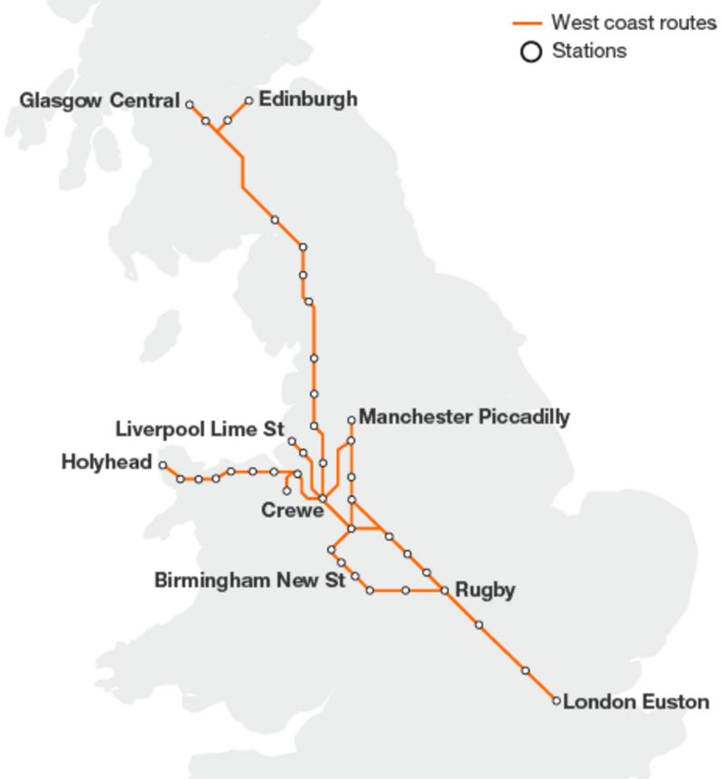 West Coast Main Line franchise fiasco 'to cost at least £50m' - BBC News