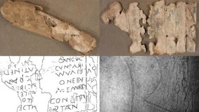 Roman 'curse tablet' found in Kent - BBC News
