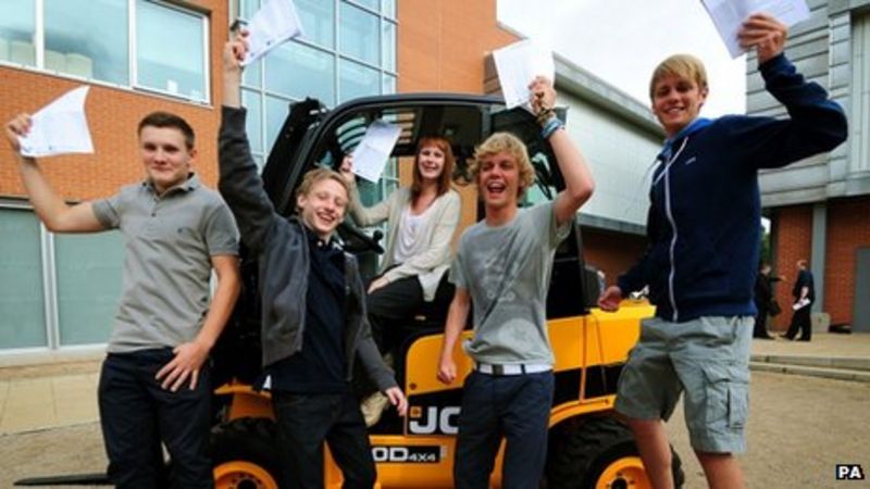 JCB Academy 'thrilled' with first GCSE results - BBC News