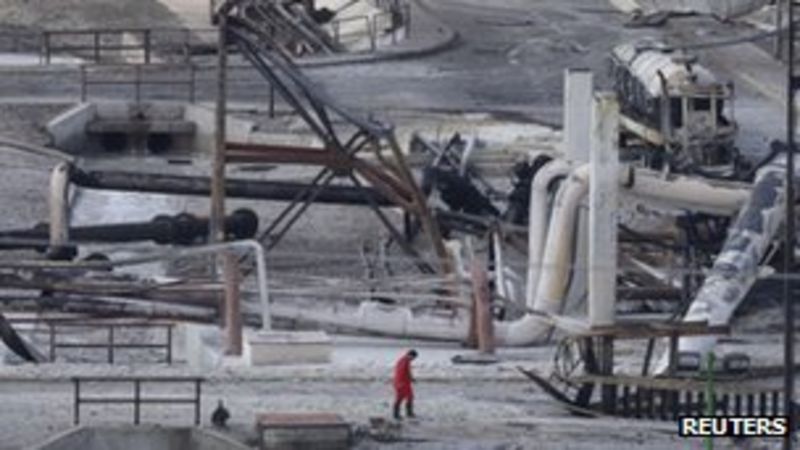 Mexico probes Pemex gas plant explosion which killed 26 - BBC News