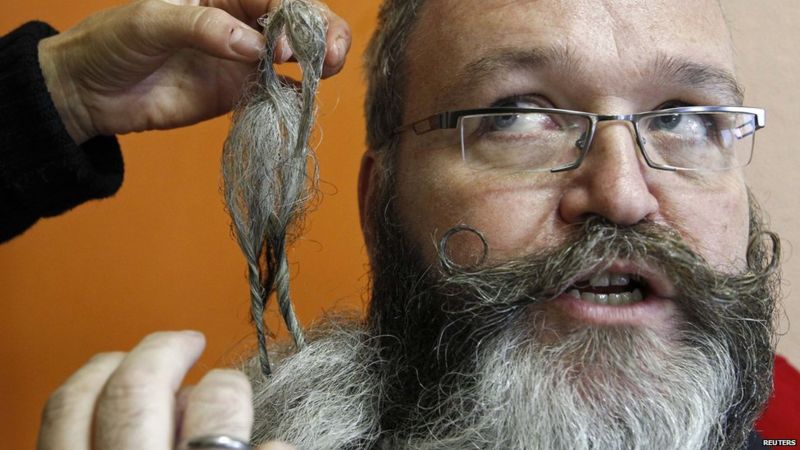 Pictures: European Beard and Moustache Championships - BBC Newsround