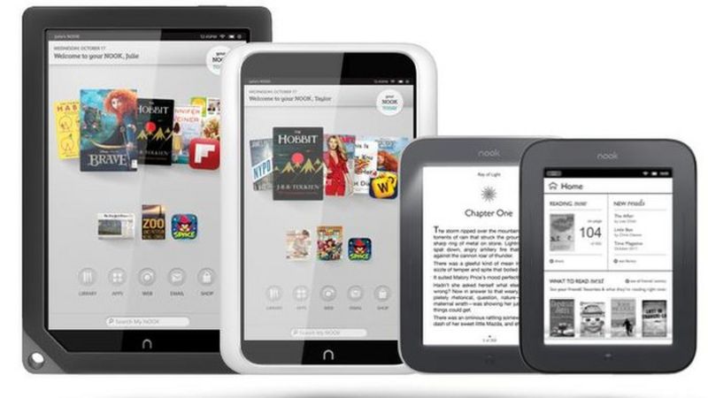 Samsung-made Nook tablet announced by Barnes & Noble - BBC News