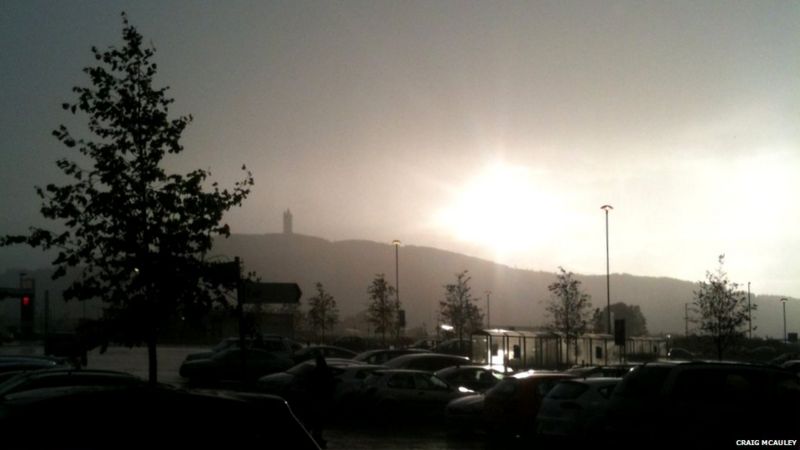 In pictures: Northern Ireland in the season of mists - BBC News