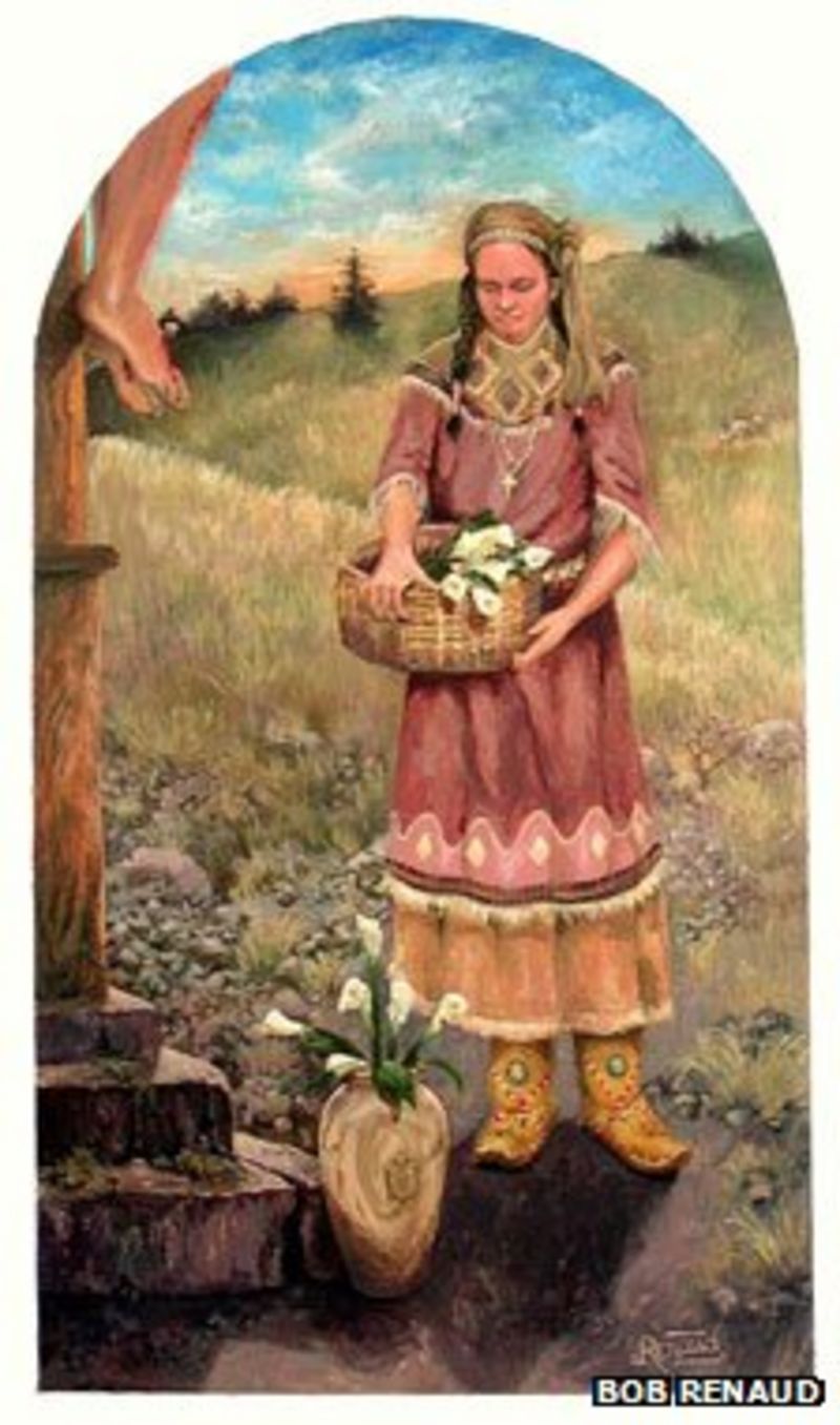 Kateri Tekakwitha: First Catholic Native American saint - BBC News