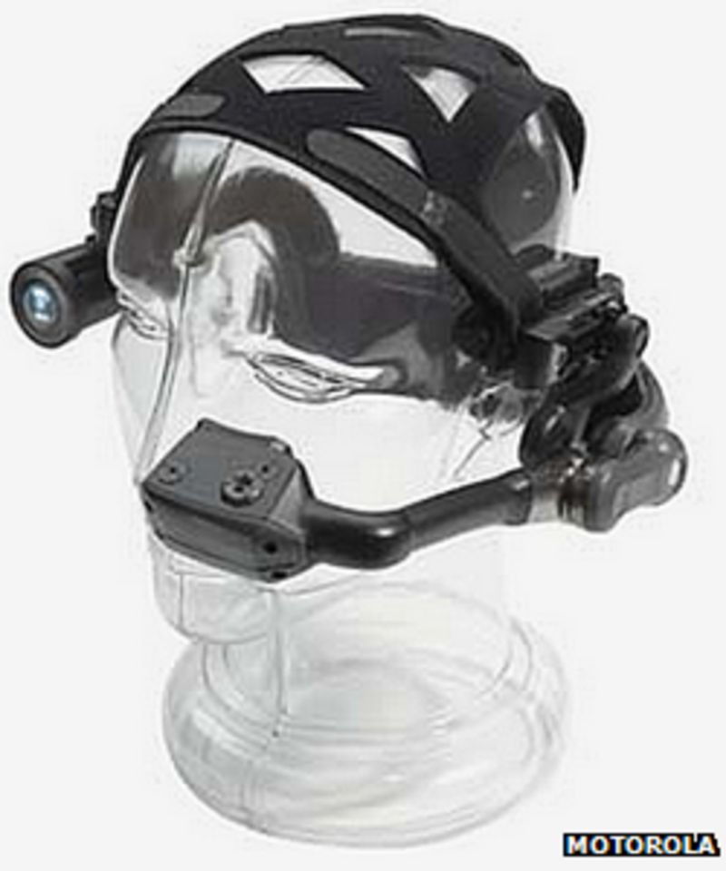 Motorola unveils a computer that straps onto your head - BBC News