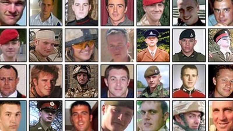 Iraq and Afghanistan wars memorial unveiled - BBC News