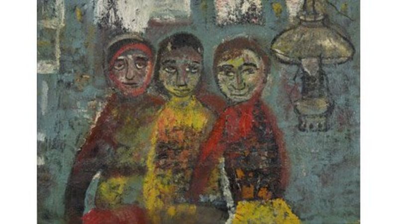 Beryl Bainbridge art to go on show in Liverpool - BBC News