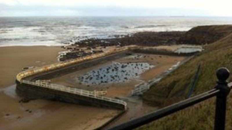 Hot spring hope to restore Tynemouth Outdoor Pool - BBC News
