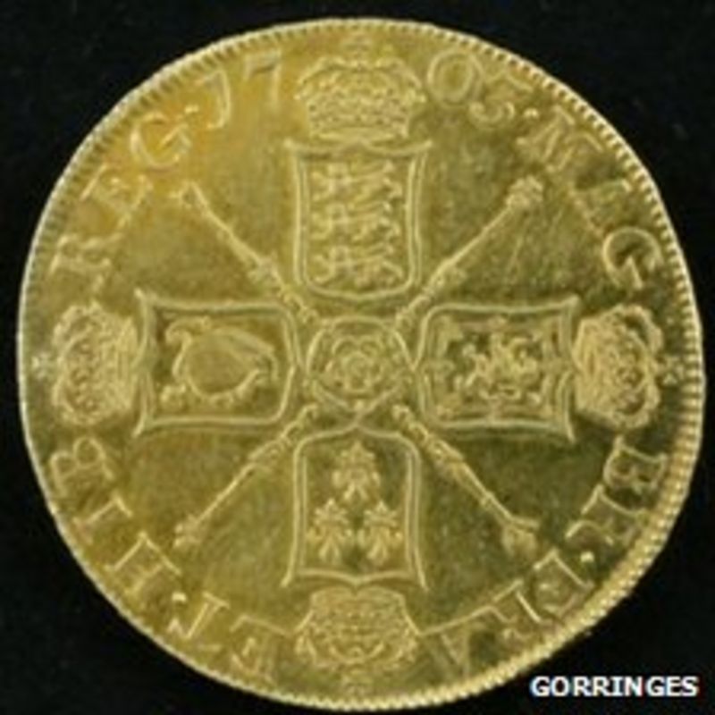 Rare coin found in Kent sold at auction for £240,000 - BBC News