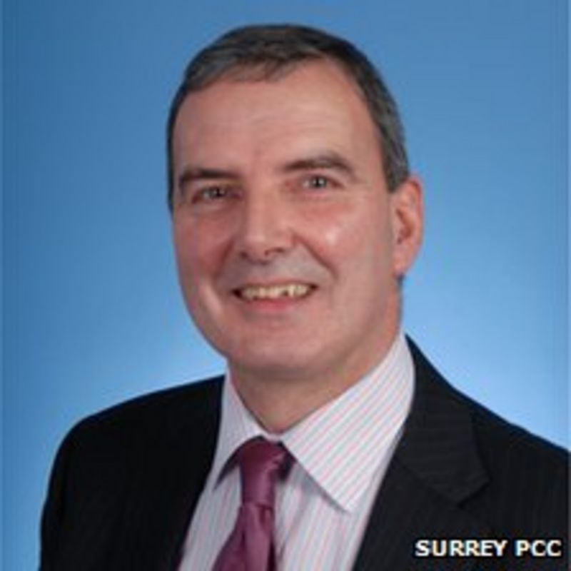 Deputy Surrey PCC confirmed as Jeff Harris - BBC News