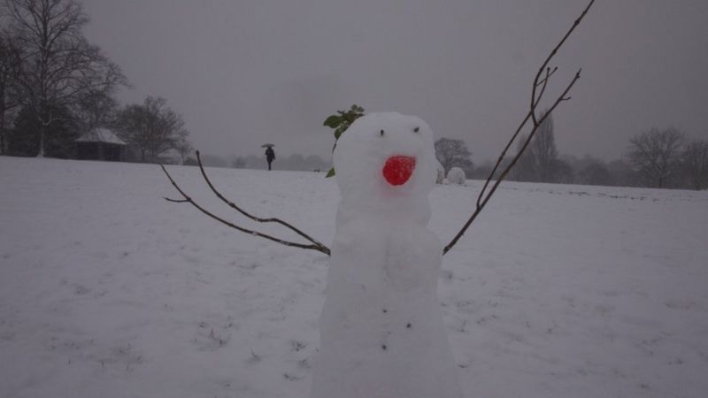 Your recent pictures of snow - BBC Weather