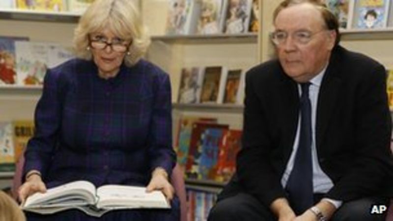 James Patterson urges more dads to read to children - BBC News