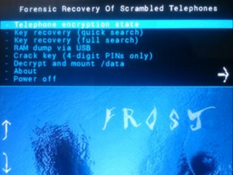 Frozen Android phones give up data secrets - BBC News