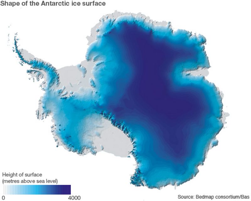 Antarctic ice volume measured - BBC News
