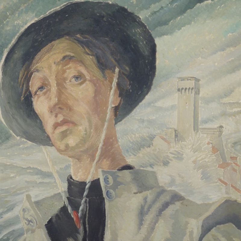 Elsi Eldridge: Art work by wife of RS Thomas on show - BBC News