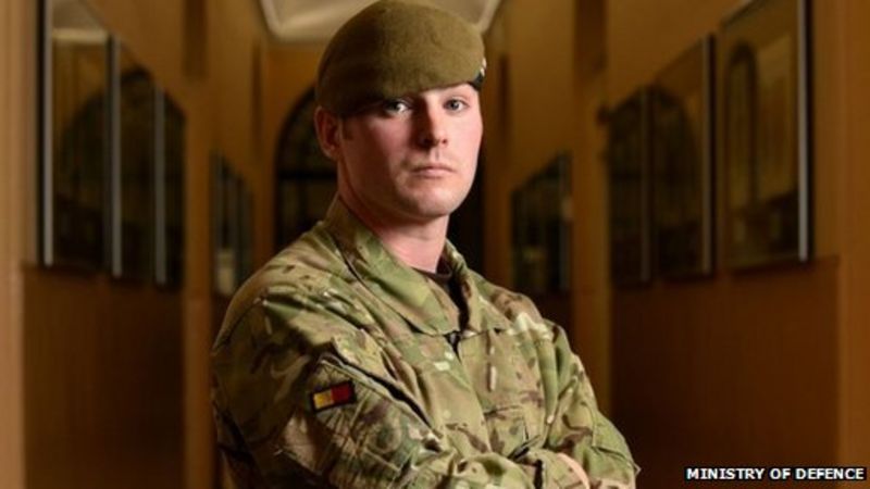 Military Cross: Wounded L/Cpl Lawrence Kayser drove off insurgents ...