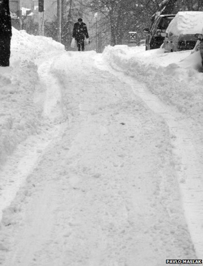 Snow in Europe: your pictures - BBC News