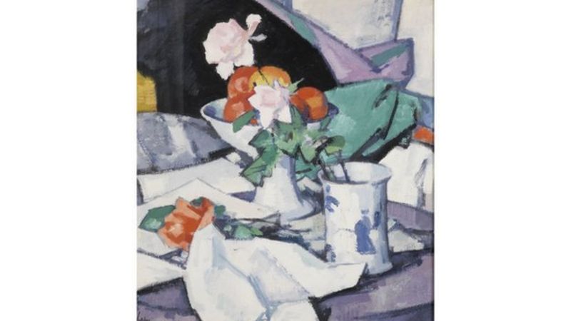 Paintings by Scottish Colourist Peploe make almost £1m - BBC News