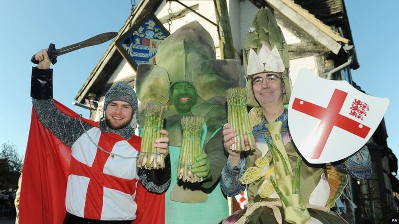 St. George's Day celebrations in pictures - BBC News
