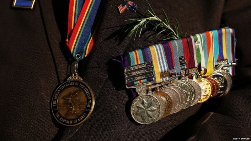 In pictures: Anzac day - BBC News